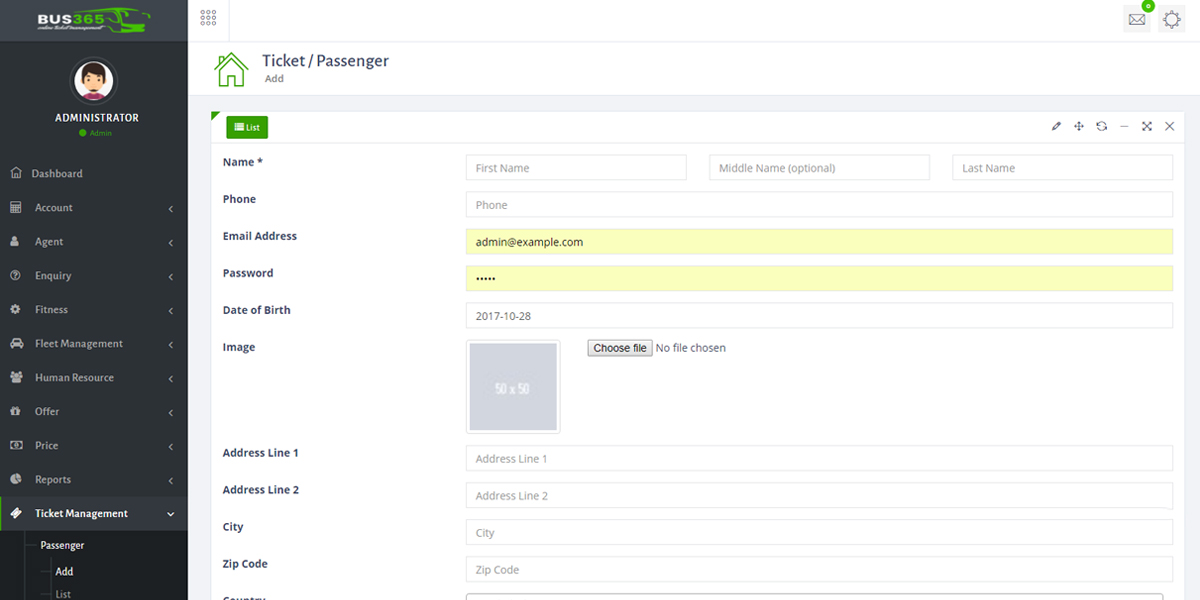 Bus365 - Bus Reservation System with Website by bdtask | CodeCanyon